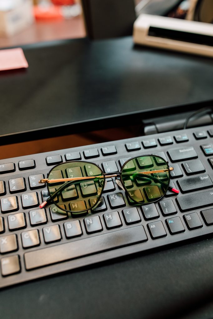 Glasses of Binyon - Calana's Avulux Migraine Relief Glasses